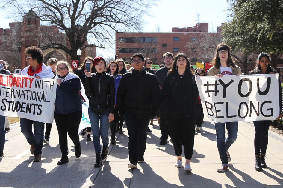 OU students walk in March for International Students (photos) | Gallery ...