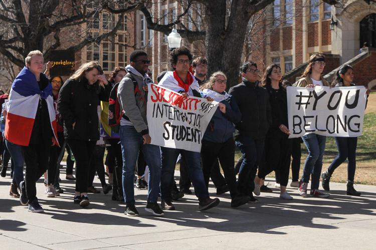 OU students walk in March for International Students (photos) | Gallery ...