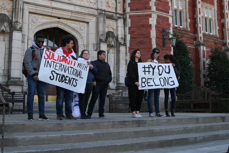 OU students walk in March for International Students (photos) | Gallery ...