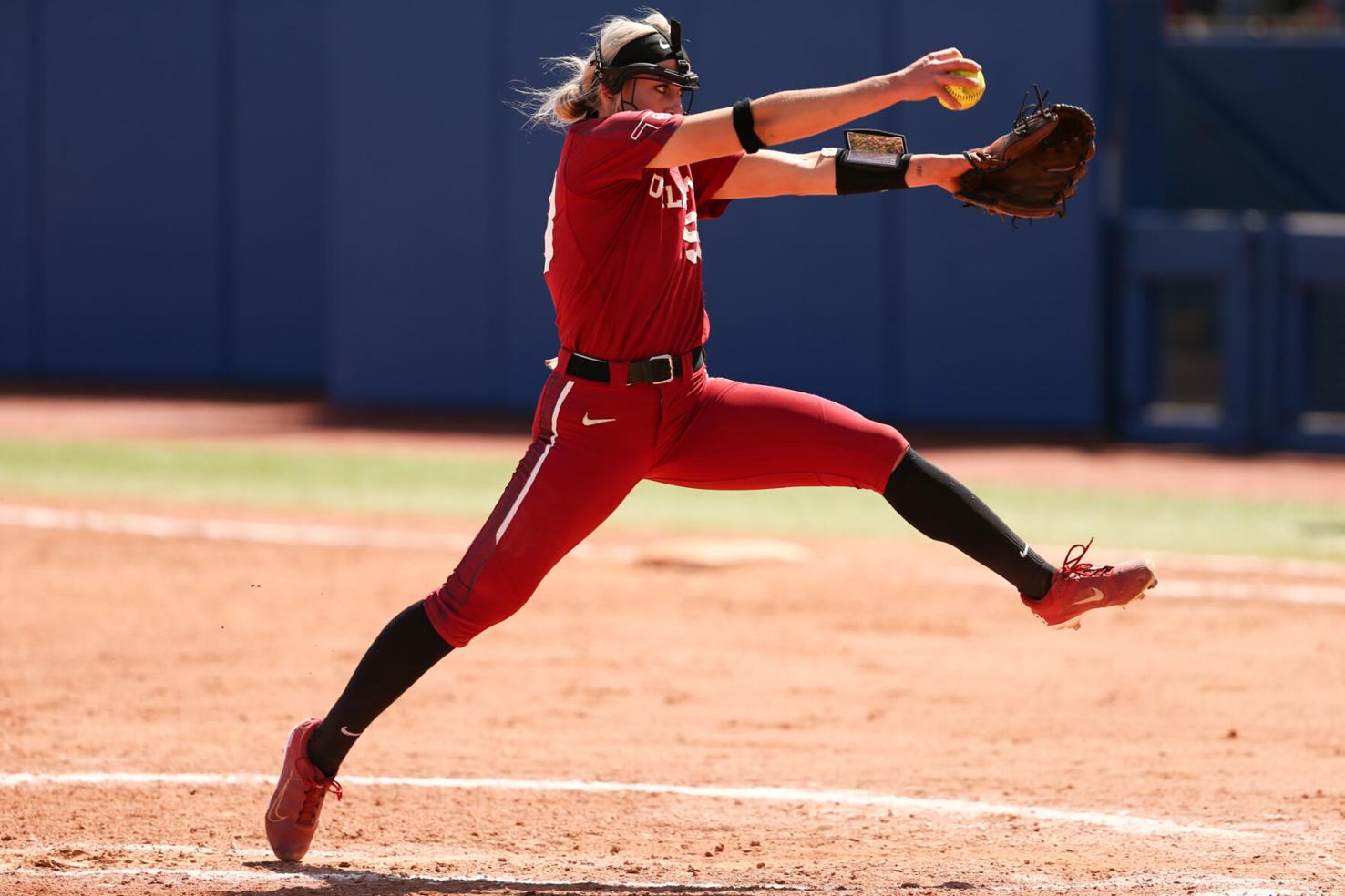 OU softball: No. 1 Sooners defeat Kansas 7-0 behind Jordy Bahl's complete game | Sports ...
