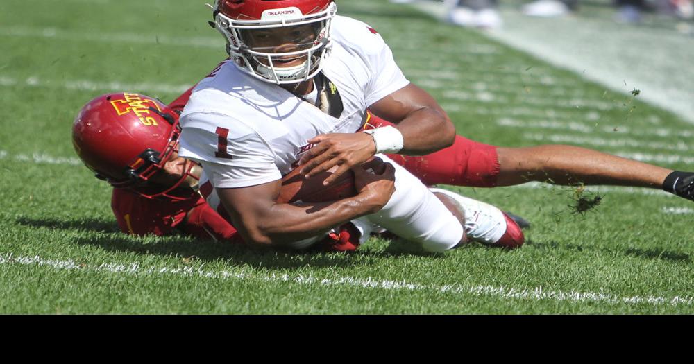 OU football: Twitter reacts to Sooners close call, Kyler Murray's big ...