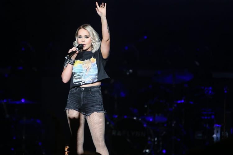 Kane Brown, Granger Smith and RaeLynn perform at Lloyd Noble Center ...