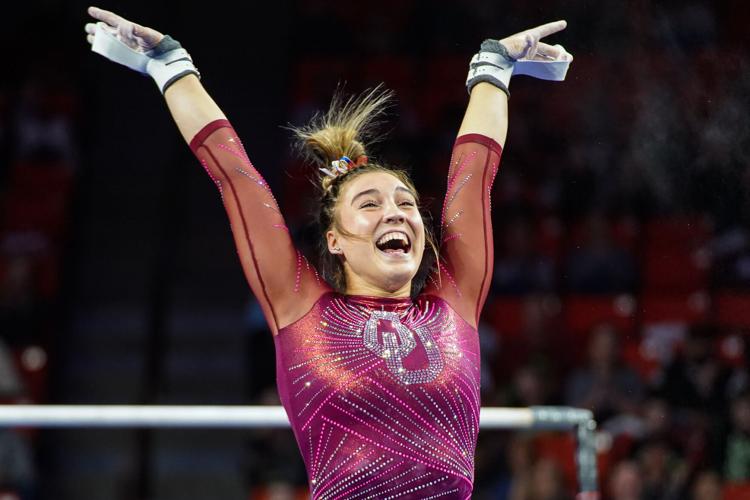 OU women's gymnastics: Ragan Smith hits another perfect 10, Danielle ...