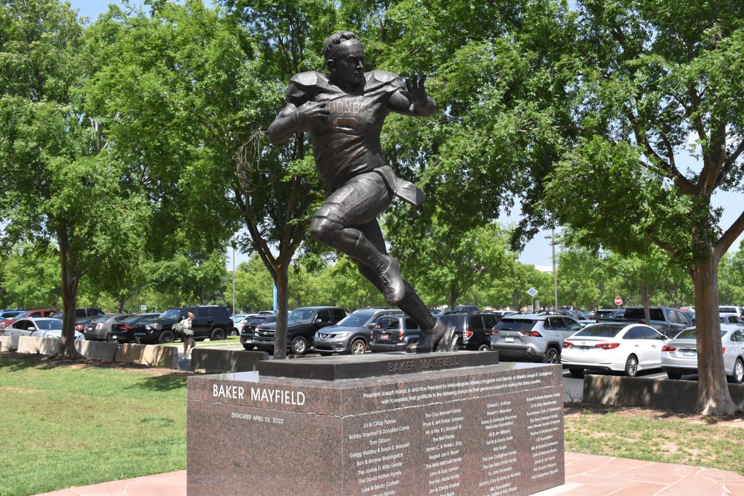 Baker Mayfield statue | | oudaily.com