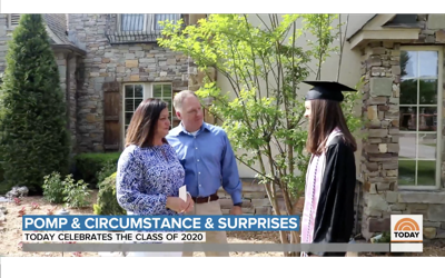 OU amid coronavirus: Senior celebrates graduation from home on 'Today ...