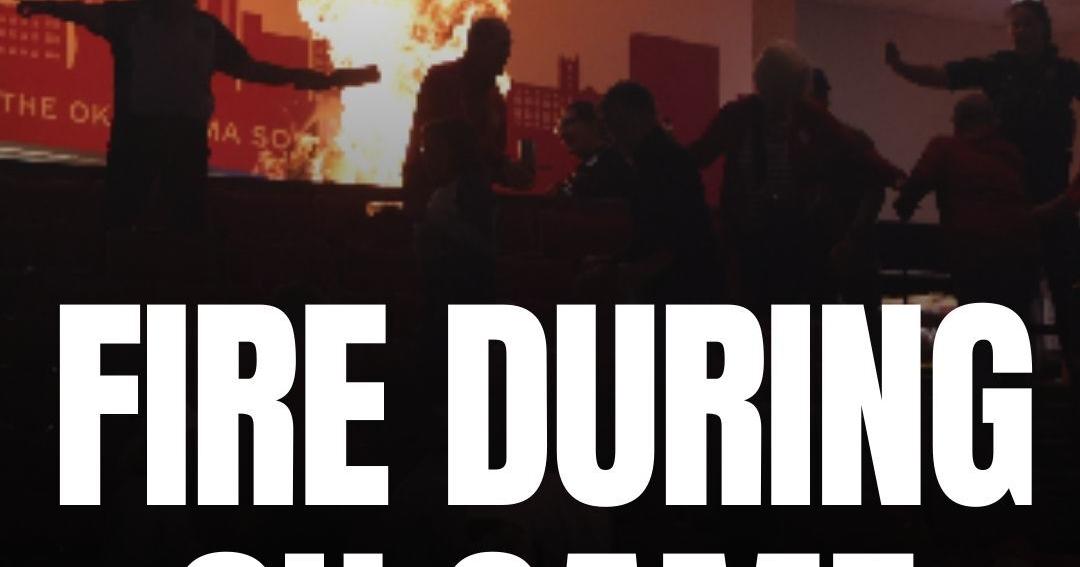 Popcorn machine catches fire during OU men's basketball game at Lloyd ...