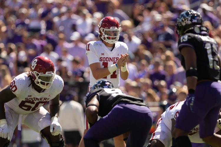 OU football: Dillon Gabriel in concussion protocol, Davis Beville ...