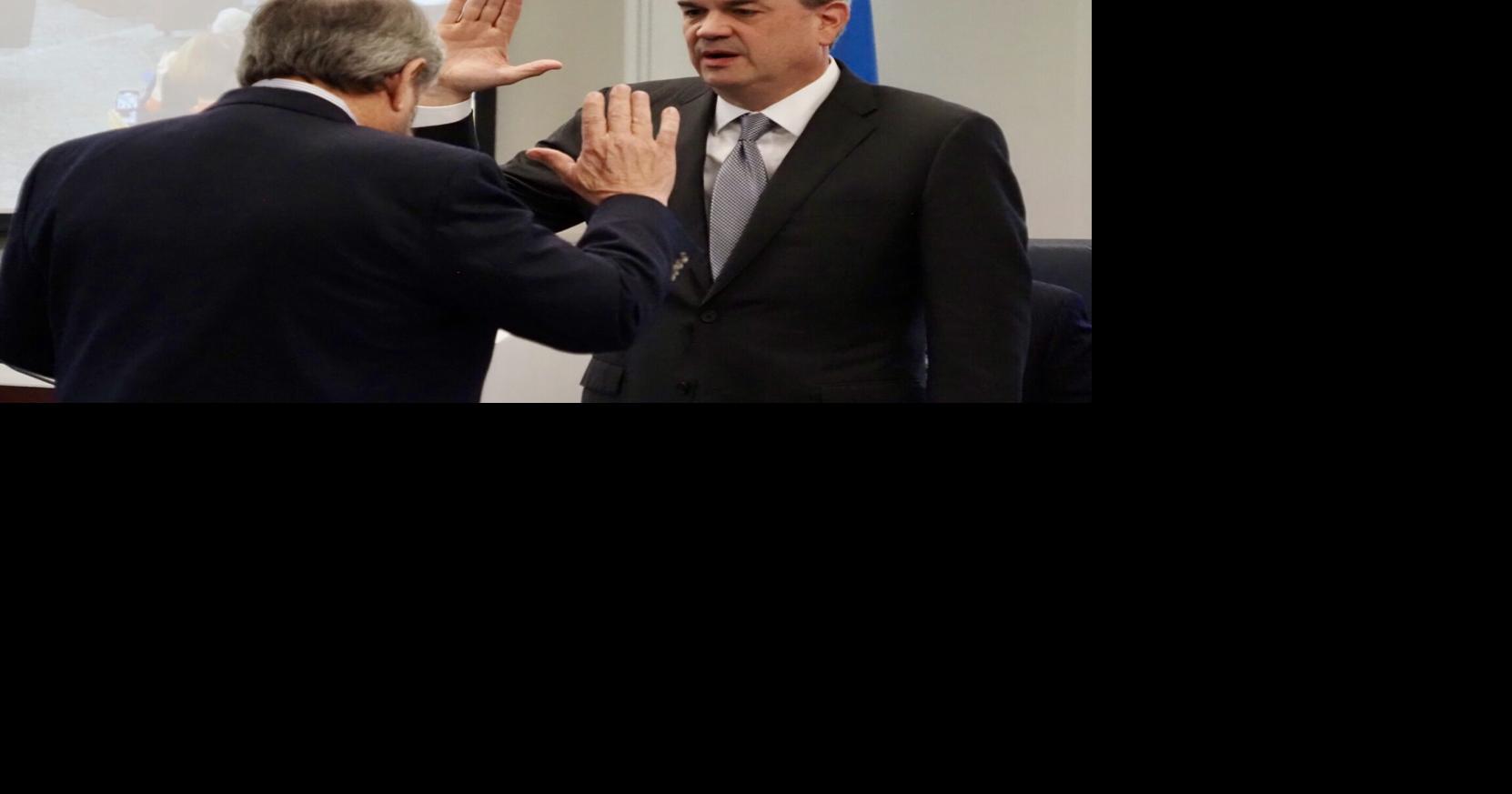 Sean Burrage sworn in as chancellor of higher education | News ...