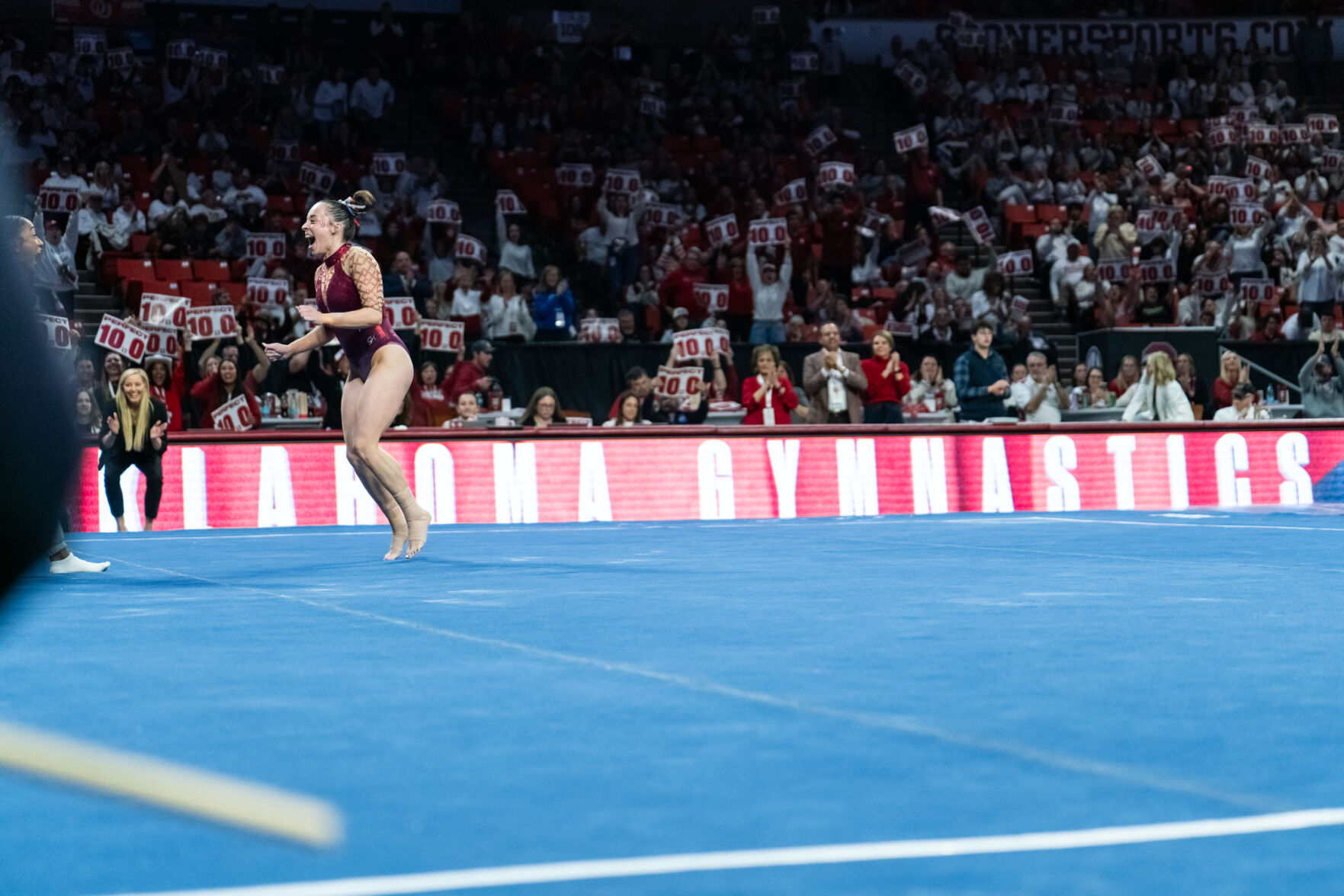 OU women's gymnastics defeats No. 5 Florida | Sports | oudaily.com