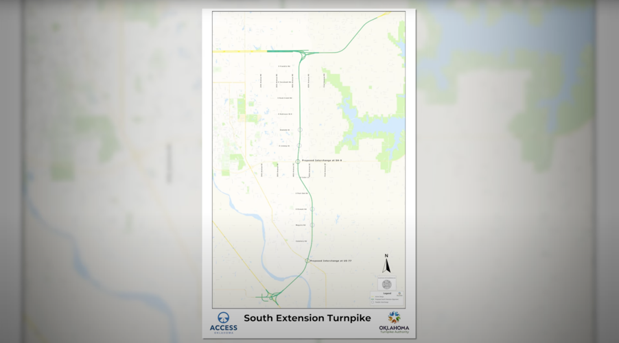Oklahoma Turnpike Authority announces new turnpike alignment | News ...