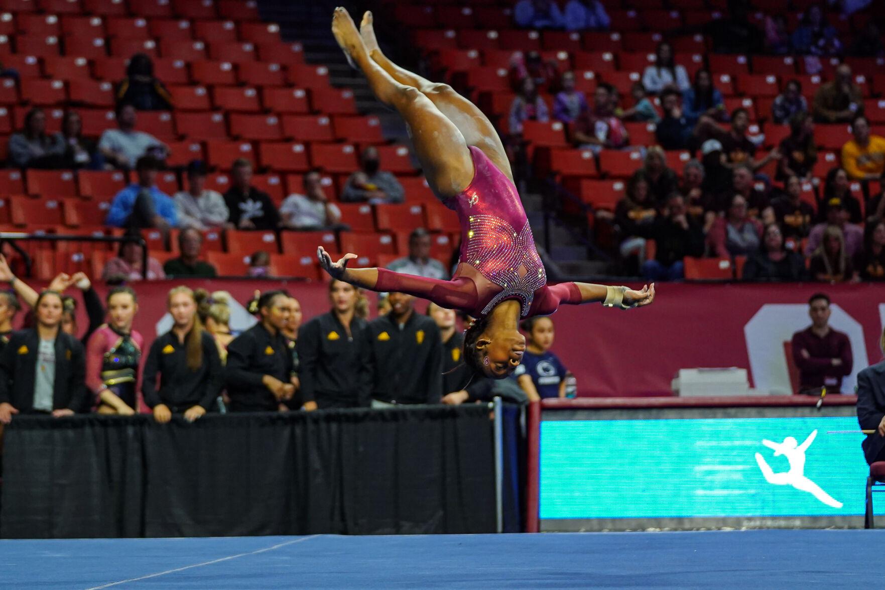 Photos Ou Womens Gymnastics Advances To Ncaa Regional Finals With