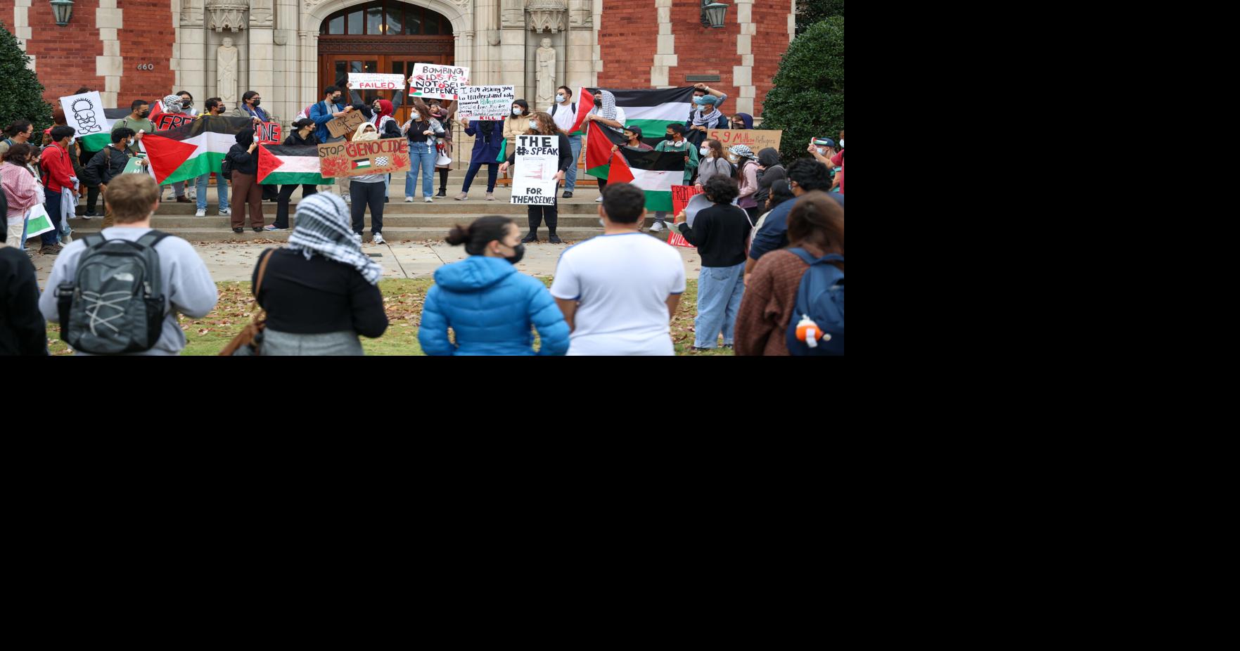 PHOTOS: OU Student Coalition for Palestinian Liberation march in support of Palestine ...