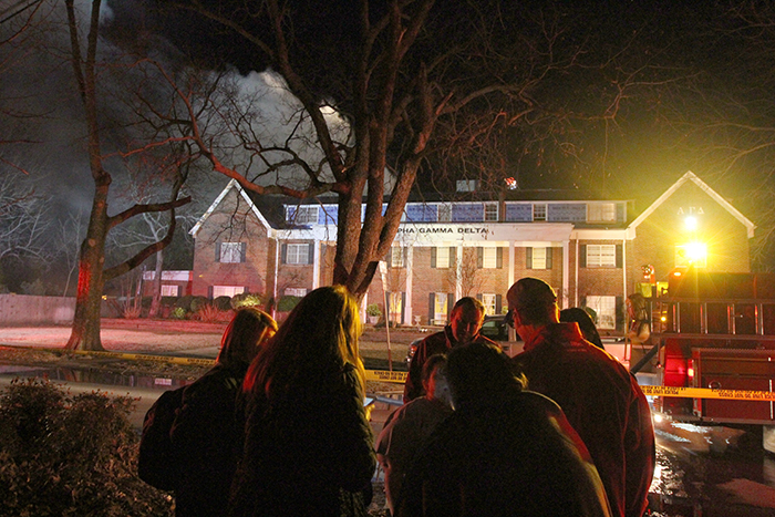 Alpha Gamma Delta house fire | Gallery | oudaily.com
