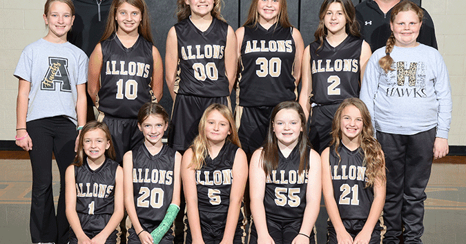 Allons Elementary Girls Bantam | Sports | overtoncountynews.com