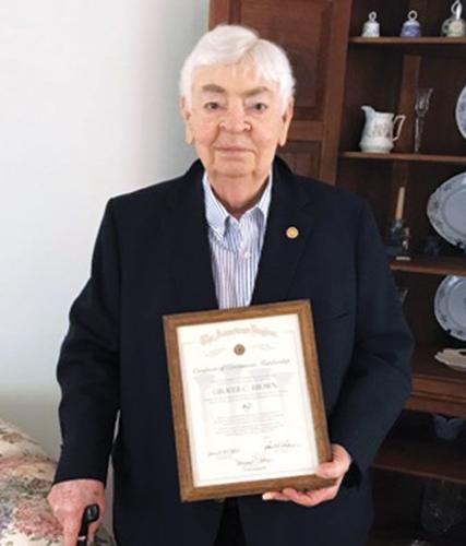 Grover Brown honored by American Legion | News | overtoncountynews.com