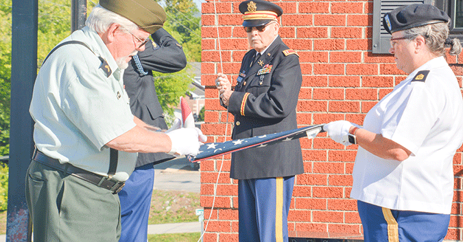 Honor Guard holds flag retirement ceremony | Local & State ...