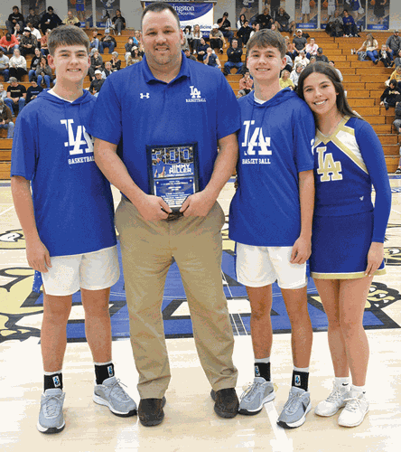 Coach Jimmy Miller honored for 300 wins | Sports | overtoncountynews.com