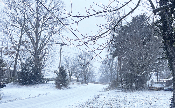 Winter storm hits Overton County | News | overtoncountynews.com
