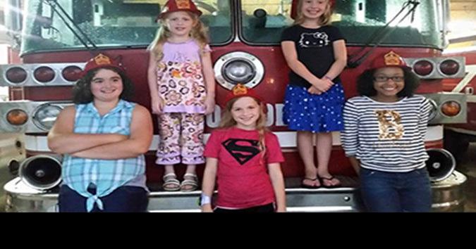 Local Girl Scout troop visits fire department for tour | Local & State ...