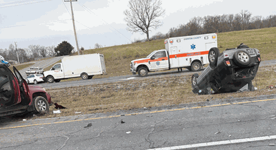 Two injured in Highway 111 crash | Local & State | overtoncountynews.com