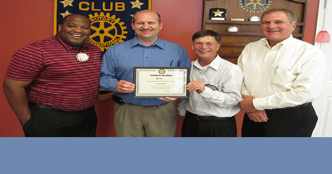 Farmer named Rotary Teacher of Month for June | Schools ...