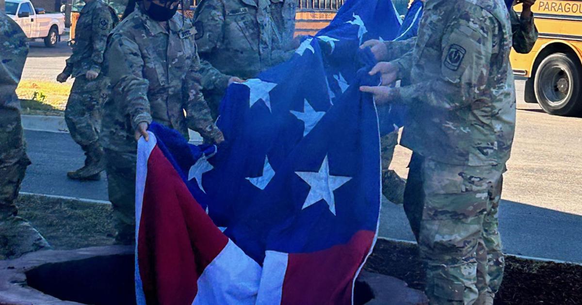 Paragould JROTC retires 1,875 US flags in ceremony | News ... Paragould JROTC retires 1,875 US flags in ceremony | News ...