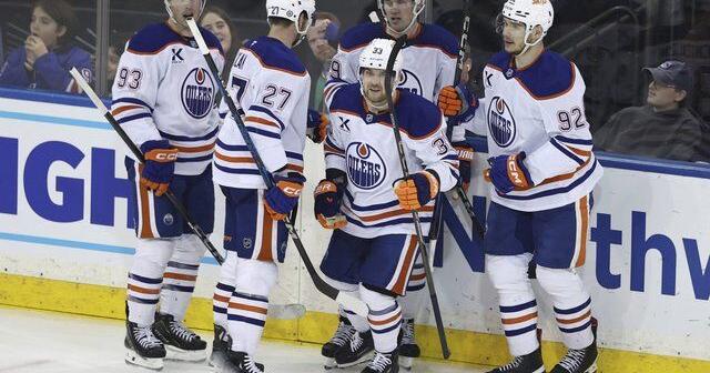Arvidsson scores the winner as Oilers beat Rangers 3-1 | National ...