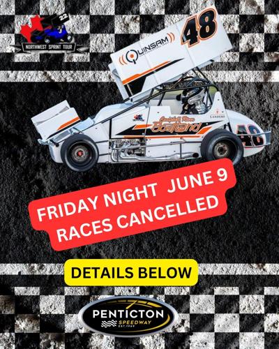 Racing called off for Friday, June 9 | Sports | pentictonherald.ca