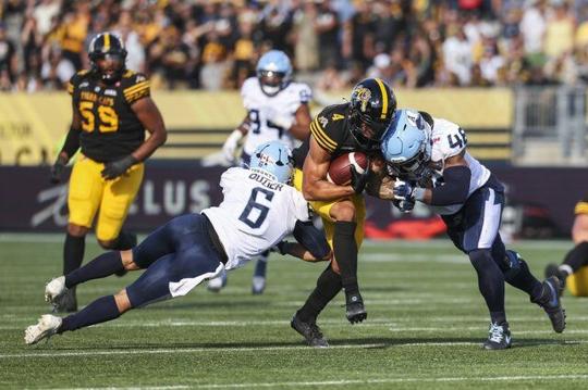 Linebacker McManis, receiver Bridges will both miss Hamilton Ticats ...