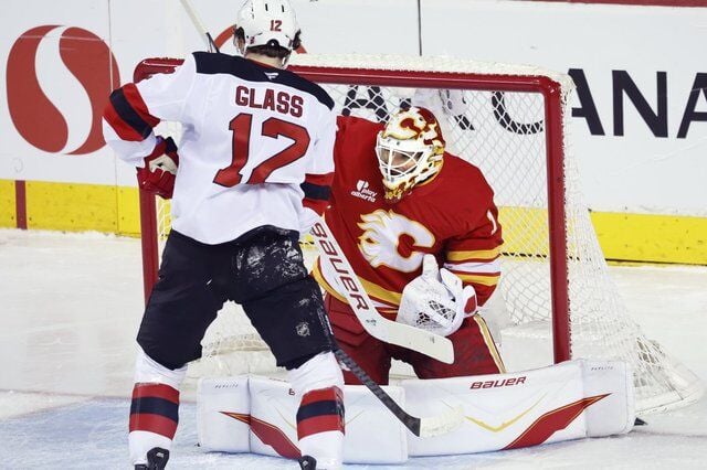 Nemec scores in OT as Devils douse Flames 2-1 | National Sports ...