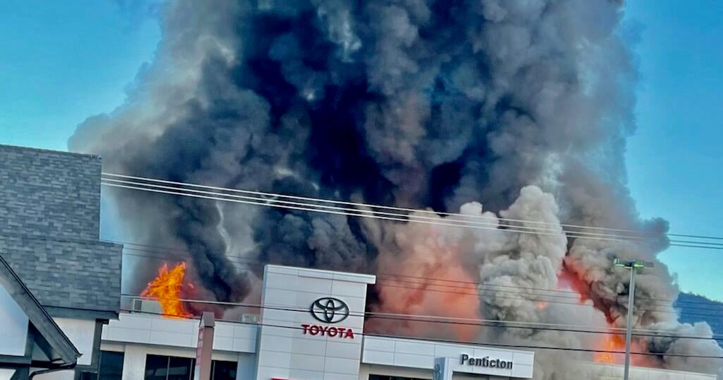 2 arrested for Toyota fire | News | pentictonherald.ca