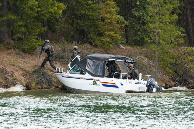 Yukon police practice waterborne operations on Schwatka Lake | Spare ...