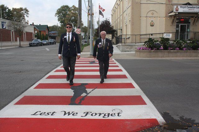 Port Colborne veterans crosswalk gaining praise: Legion | Spare News ...