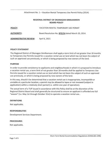 RDOS updating rules for short-term rentals | News | pentictonherald.ca