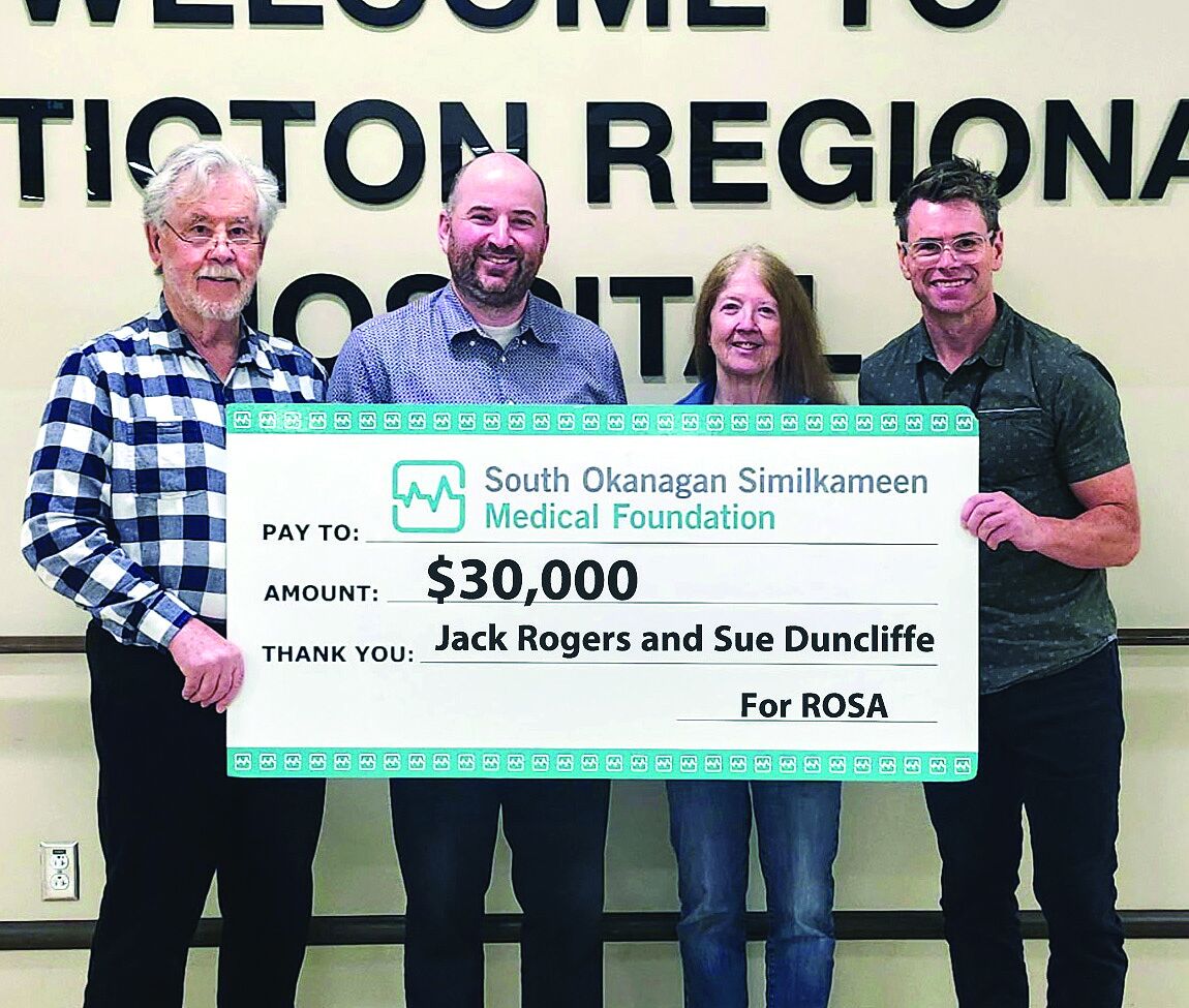 Couple donates $30,000 to help robotic-assisted hip surgeries at PRH ...