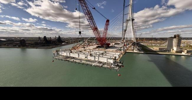 New bridge connecting Detroit to Canada won't open until fall 2025 ...