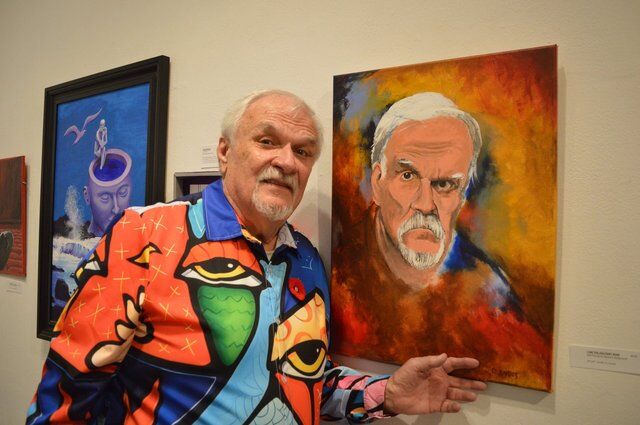 Roy James Exhibits ‘Solitary Man’ Series with Poetry at Mackenzie Hall ...