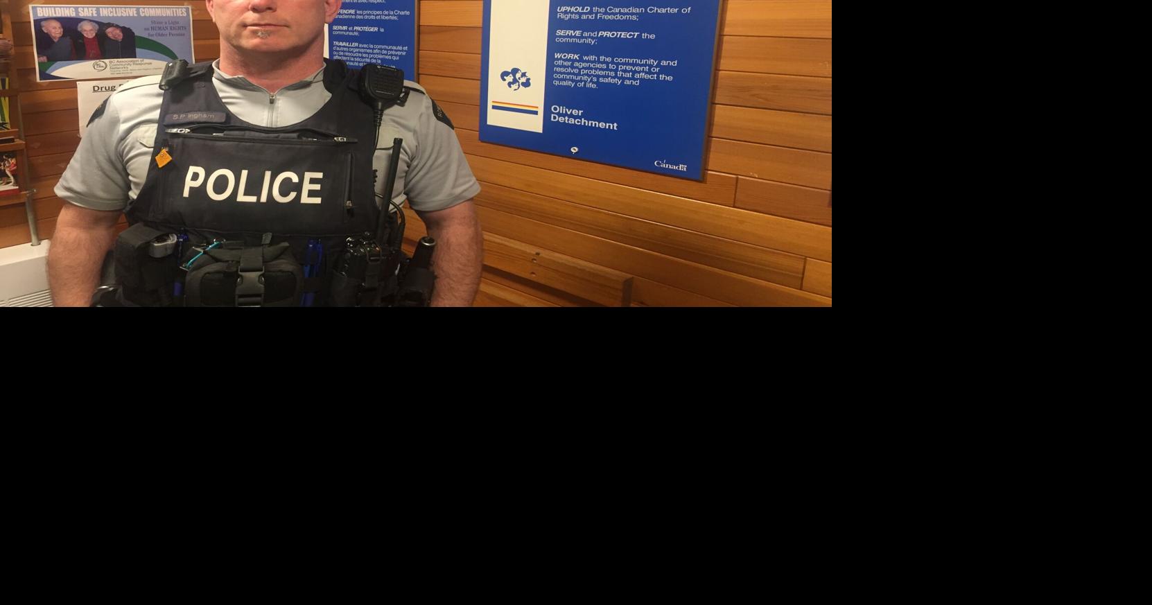 New cop in town, meet Shawn Ingham of Oliver detatchment | Life ...