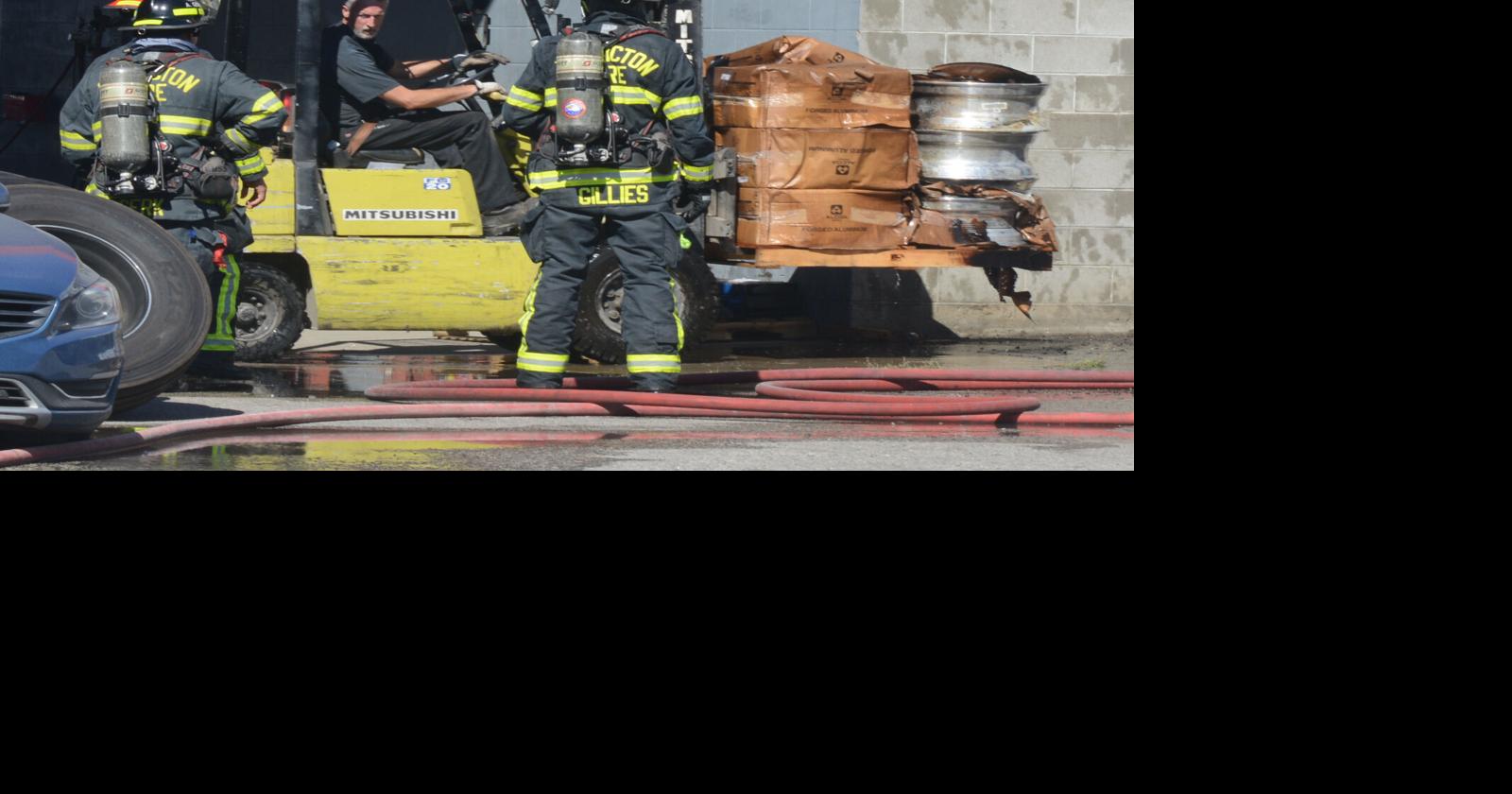 Tire fire narrowly averted | News | pentictonherald.ca