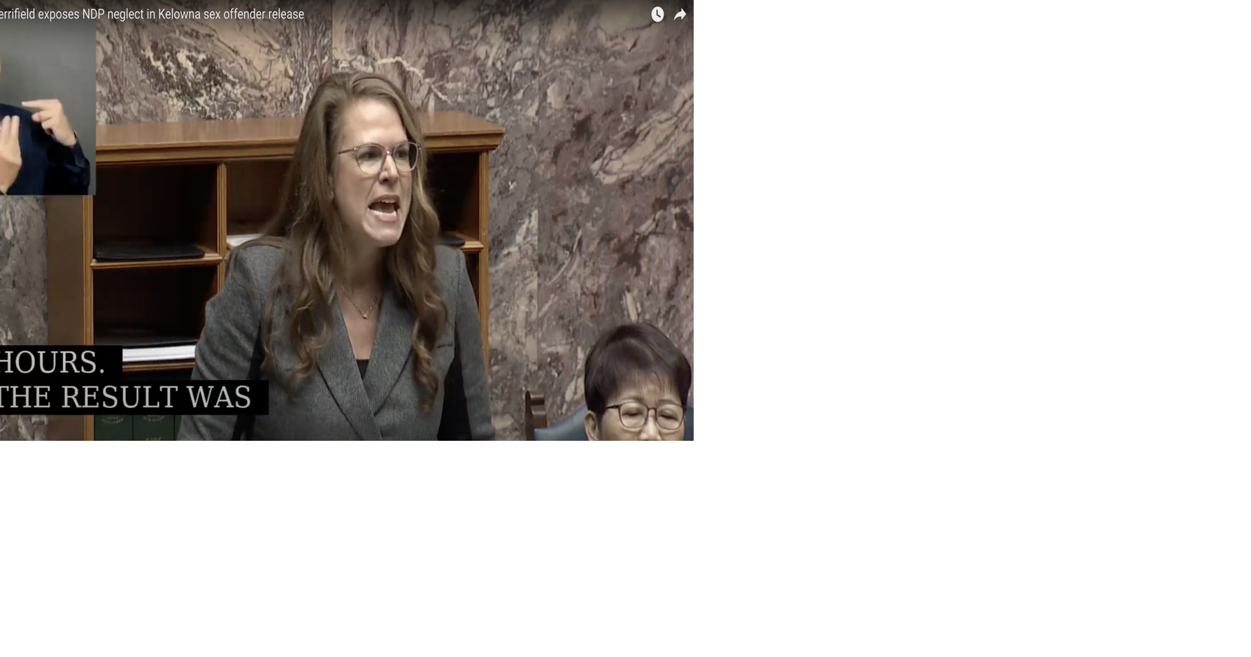 Merrifield condemns Rustad | News | pentictonherald.ca