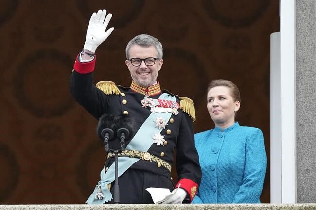King Frederik X visits Danish parliament on his first formal work day ...