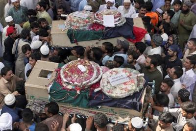 Pakistan buries more victims from deadly Taliban bombing | World News ...