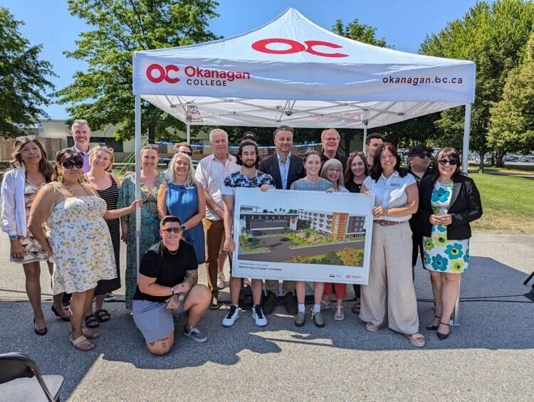 Construction begins on OCC student housing | News | pentictonherald.ca