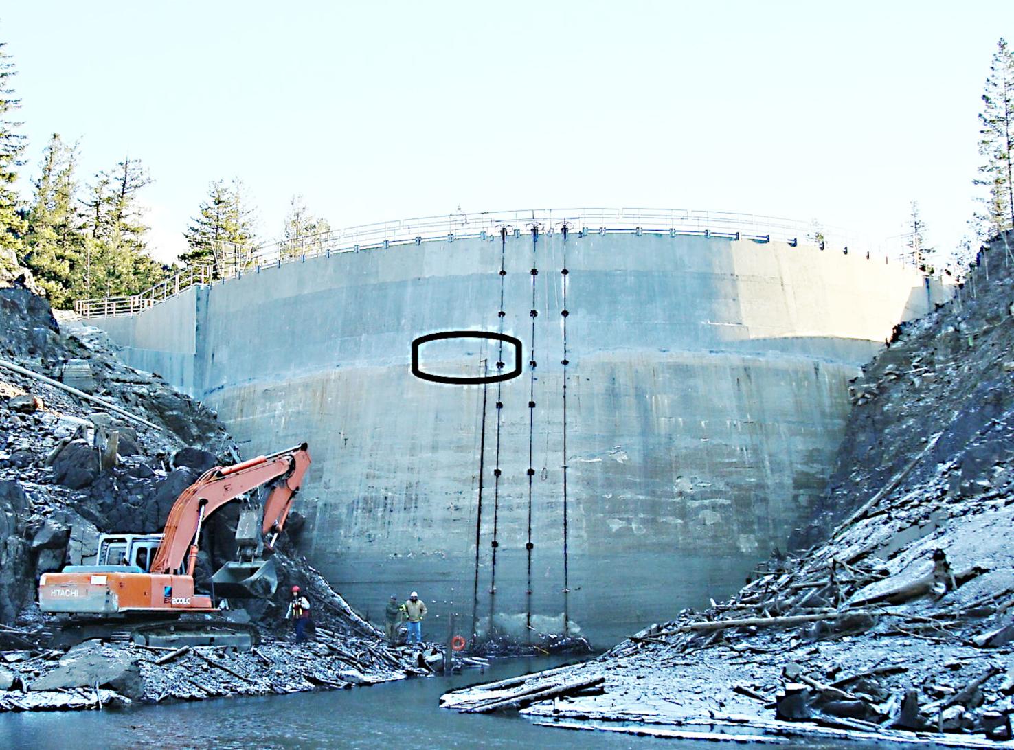 Dam crack needs closer look | News | pentictonherald.ca