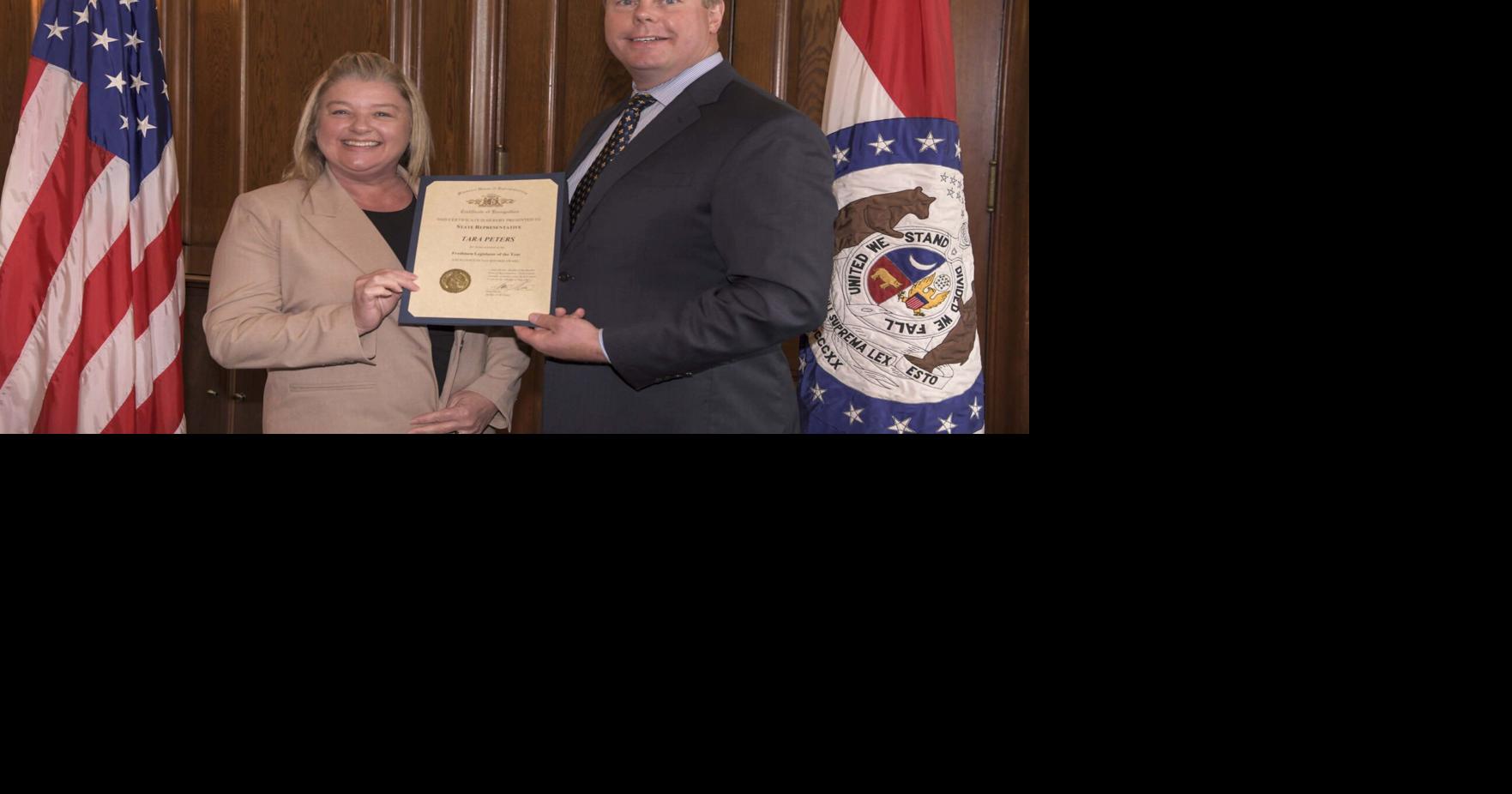 State Rep. Tara Peters recognized as freshman Legislator of the Year ...