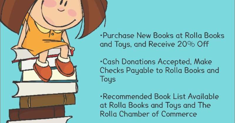 Chamber Education Committee, Rolla Books & Toys host book drive to ...
