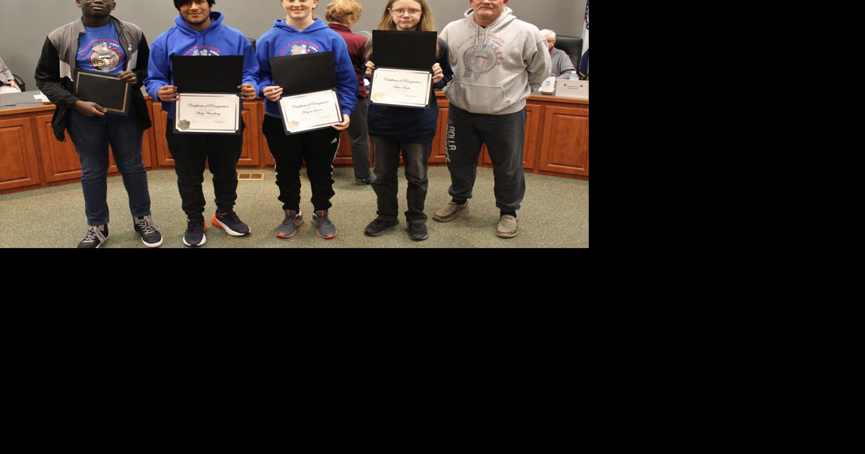 RHS Rolla Robotics Teams honored for achievements | School News ...