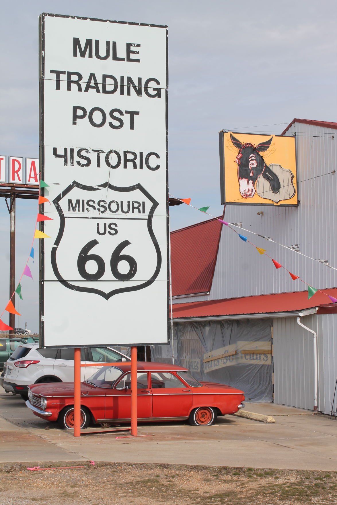 Historic Route 66 landmark gets face lift, new owners renovating Mule ...