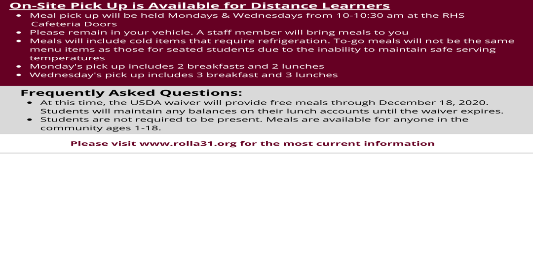 Rolla Public Schools to provide free breakfast and lunch to all ...