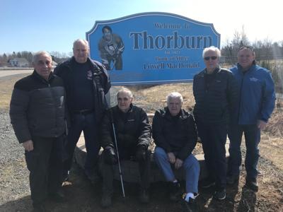 Thorburn community restores sign honouring local hero | Community ...